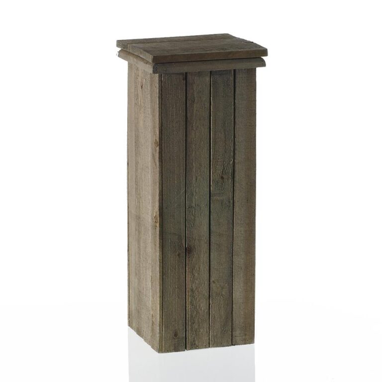 Rustic Wood Pedestals – 30″ x 12″ | I Do Events